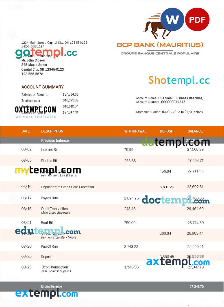 Bcp Bank enterprise account statement Word and PDF template - Templ.cc ... Bcp Bank enterprise account statement Word and PDF template - Templ.cc ...